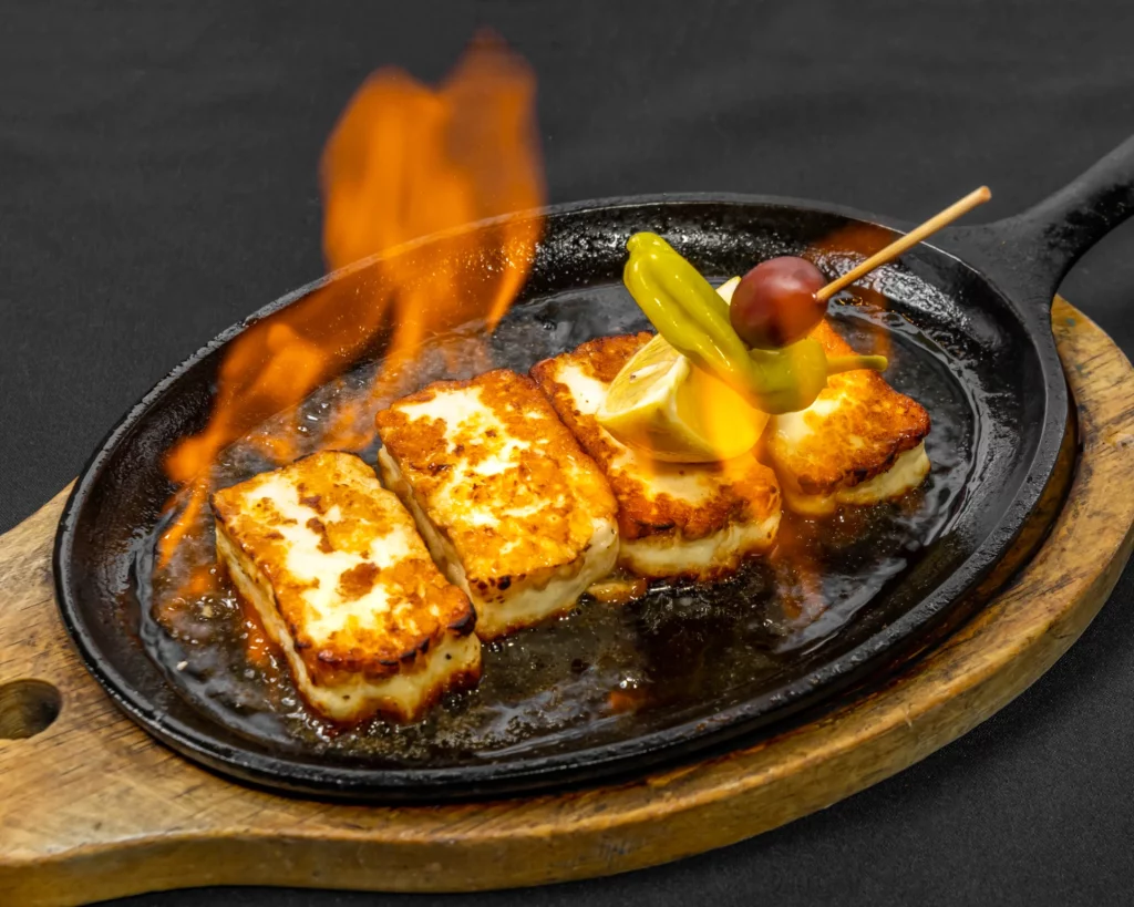 What is Saganaki? The Greek Culinary Star - Cheese Origin